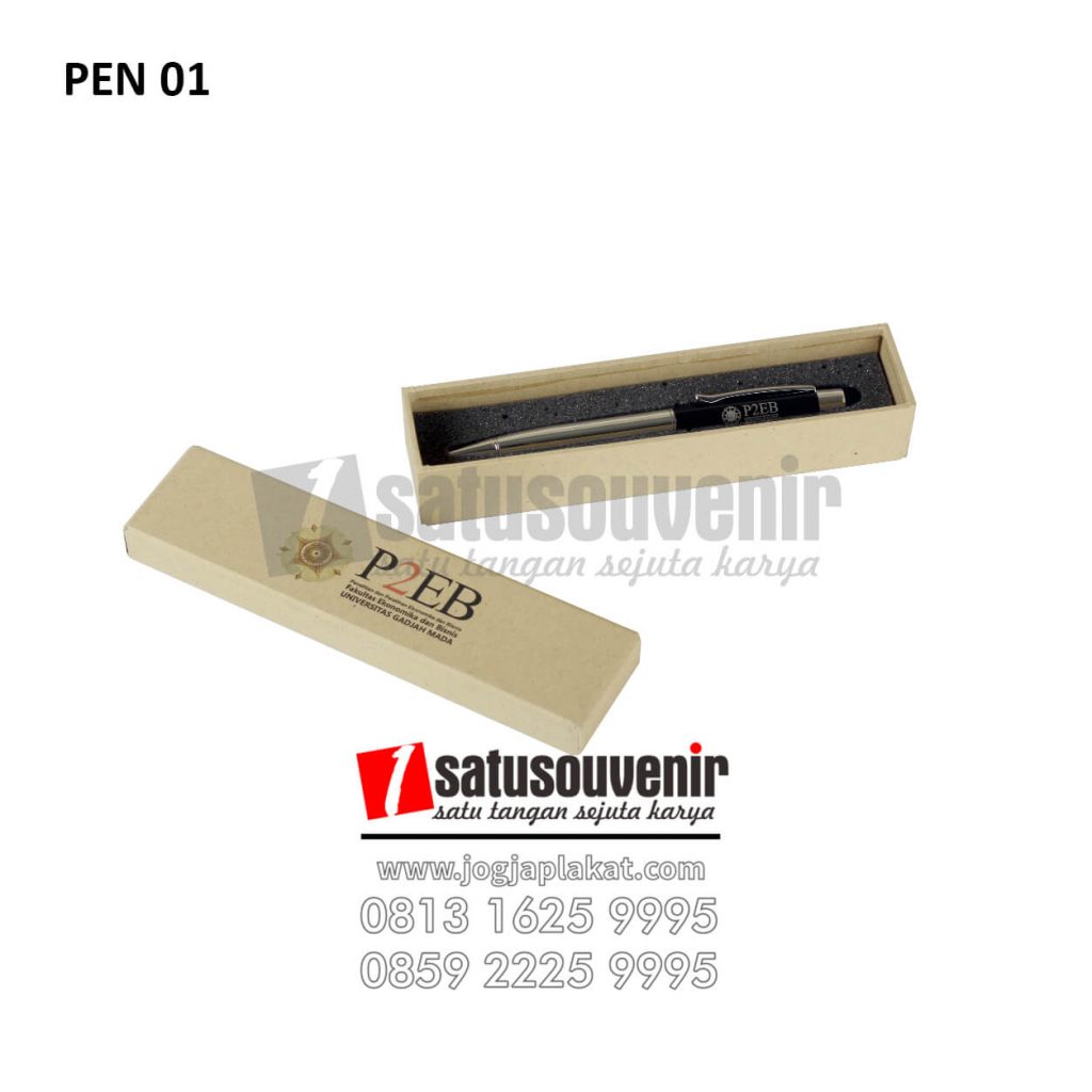 Pulpen Promosi Lengkap dengan Box | Souvenir P2EB